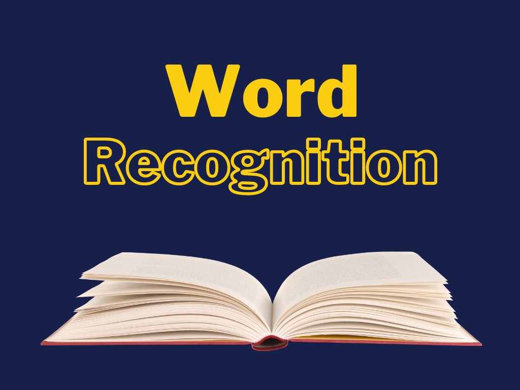 Learning Lab Word Recognition Learning Lab Word Recognition