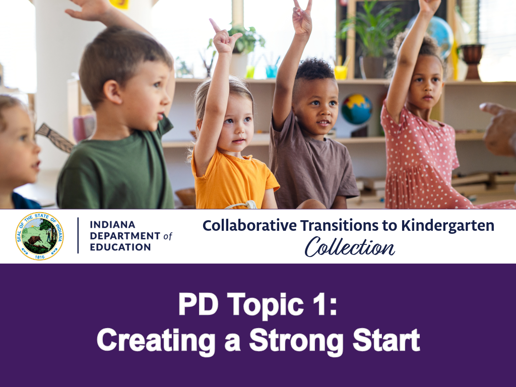 Learning Lab - PD Topic 1: Creating a Strong Start