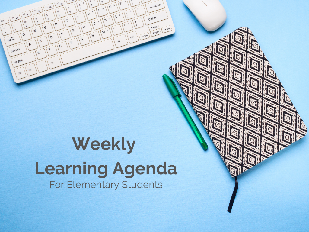 Learning Lab - Weekly Learning Agenda: Elementary Template