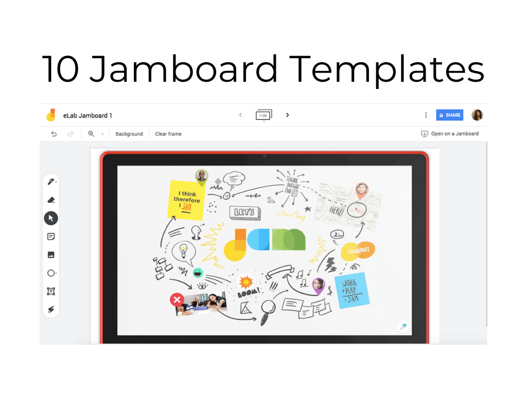 Learning Lab - 10 Google Jamboard Templates for Distance Learning