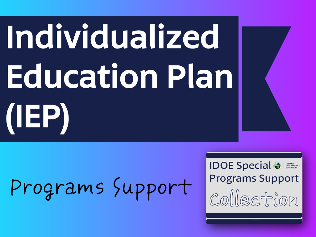 Learning Lab - Individualized Education Plan (IEP)
