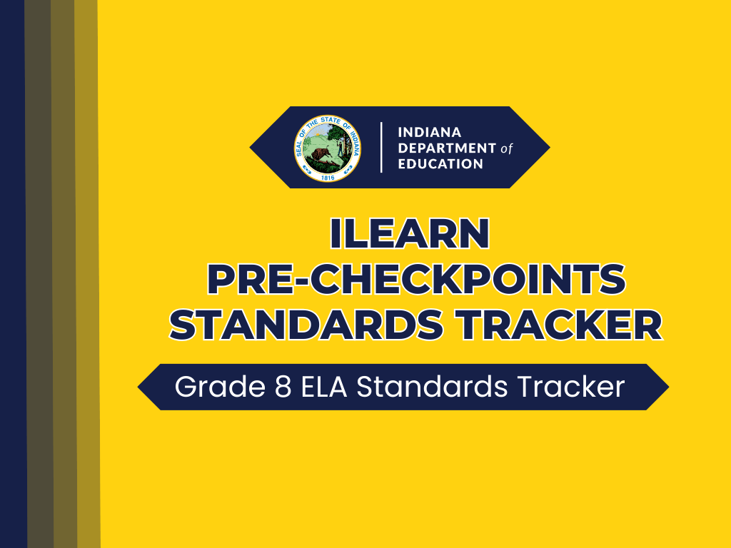 Learning Lab - ILEARN Checkpoints | Grade 8 ELA Pre-Checkpoint ...
