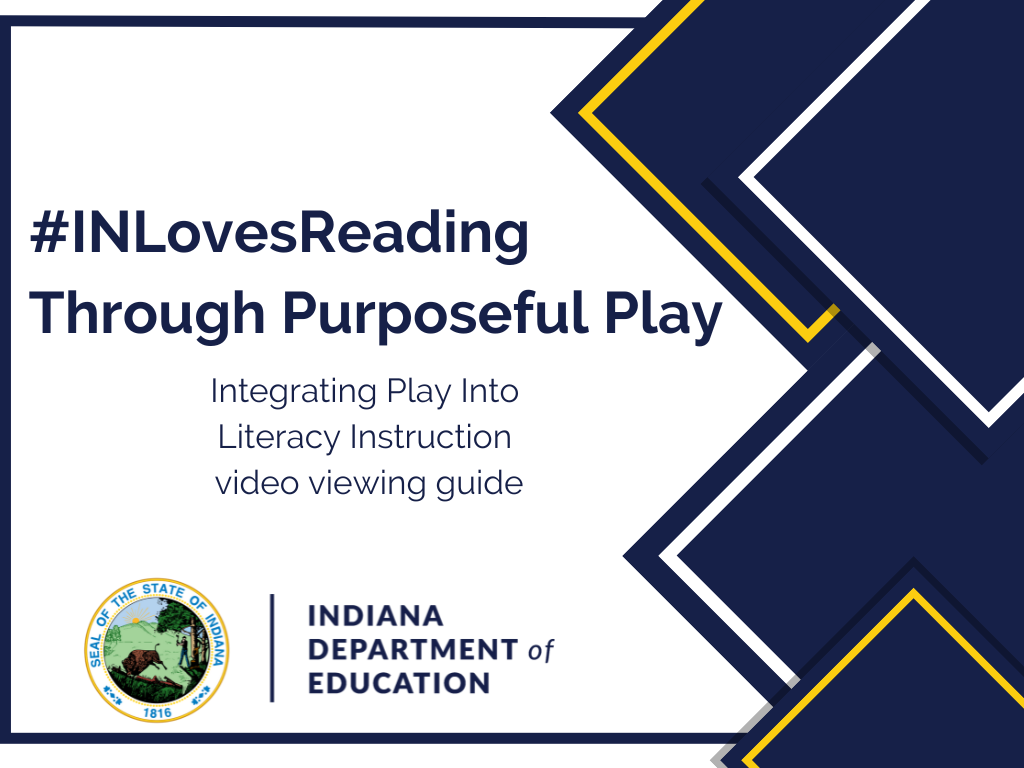 Learning Lab - Integrating Play Into Literacy Instruction video viewing ...