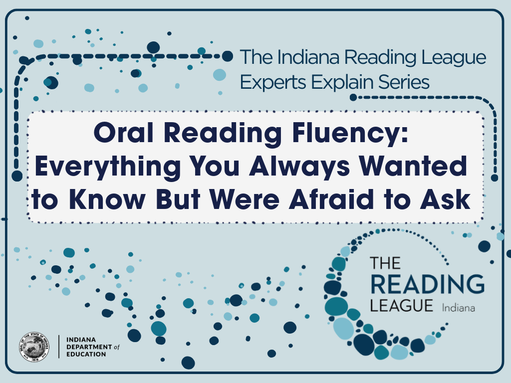 Learning Lab - SOR Experts Explain Series: Oral Reading Fluency ...