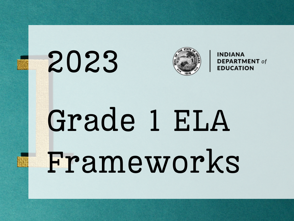Learning Lab - 2023 Grade 1 ELA Frameworks