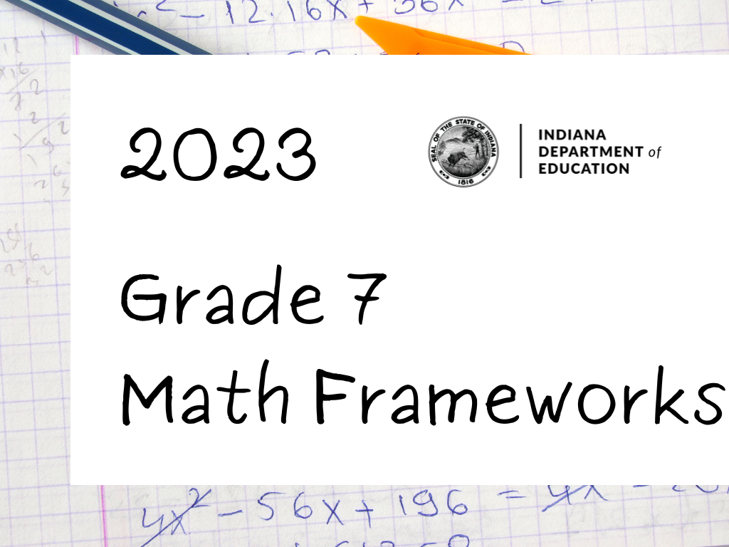 Learning Lab - 2023 Grade 7 Mathematics Frameworks