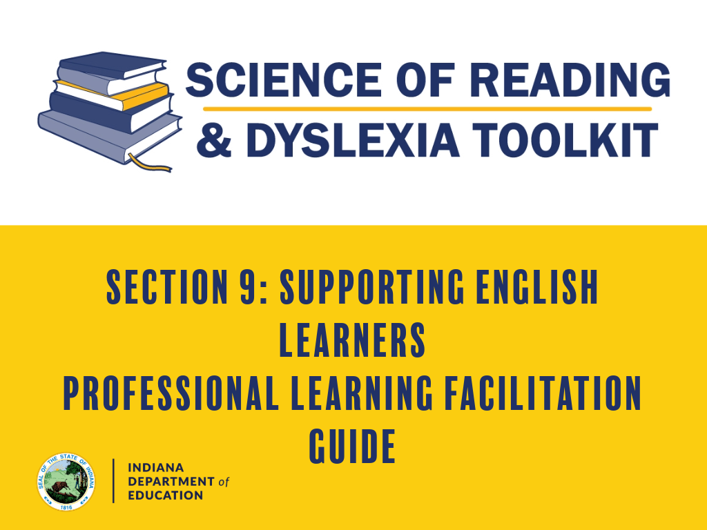 Learning Lab - Section 9: Supporting English Learners Professional ...