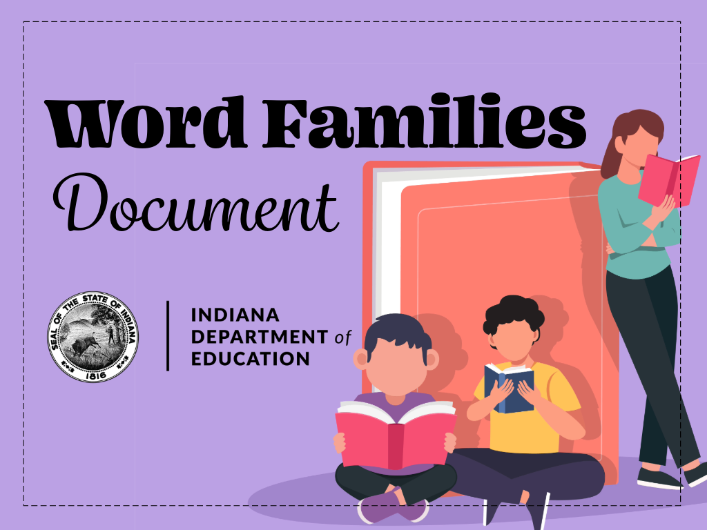 Learning Lab - Word Families Document