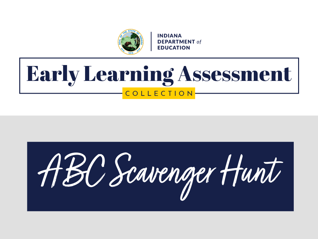 Learning Lab - ABC Scavenger Hunt