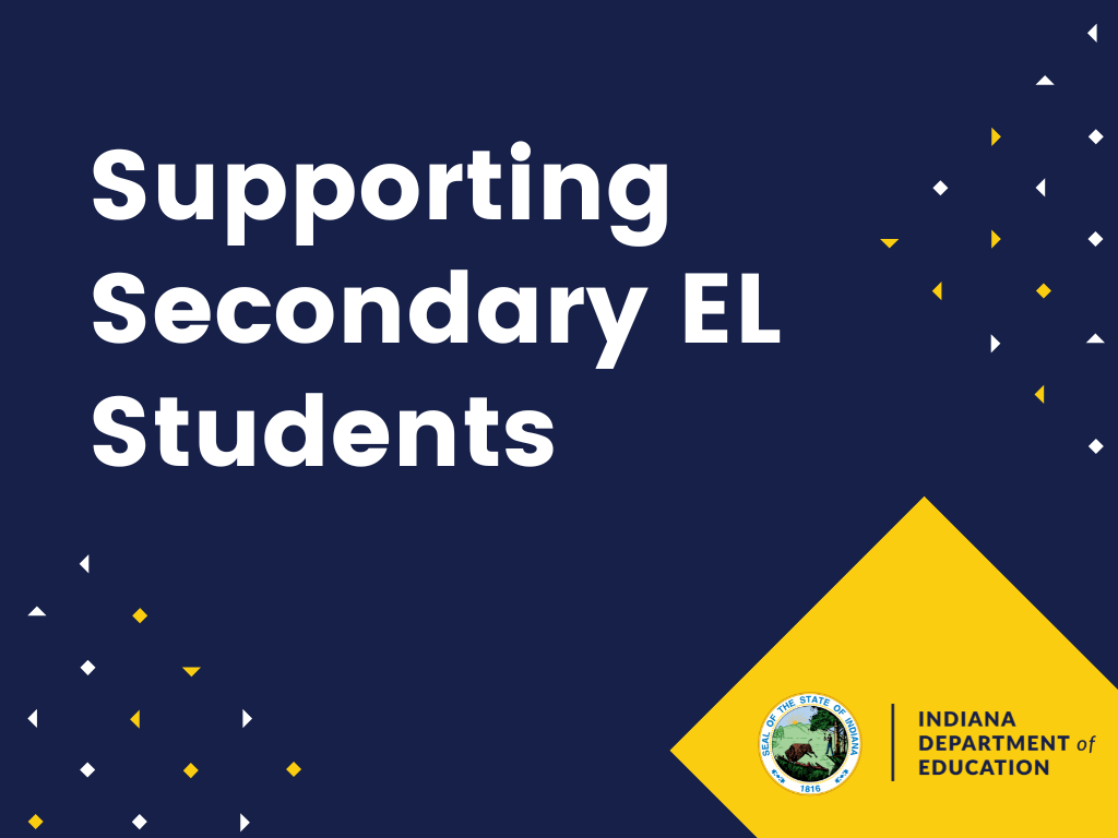 Learning Lab - Supporting Secondary ELs