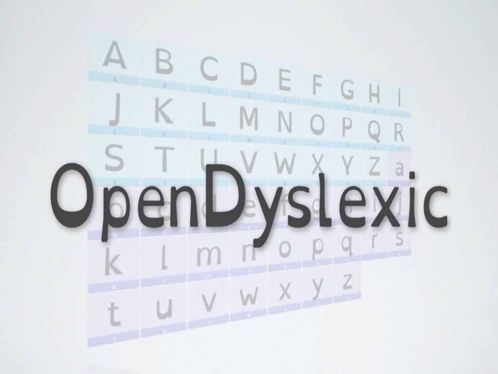 Learning Lab - OpenDyslexic Font