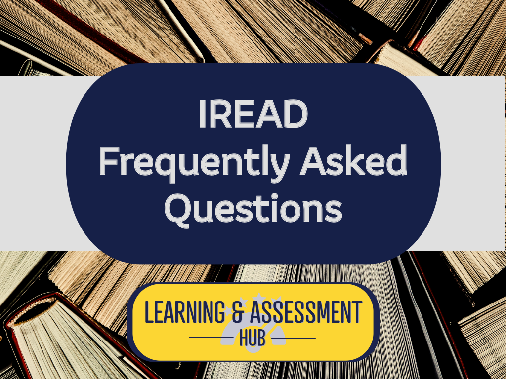 Learning Lab - IREAD Frequently Asked Questions
