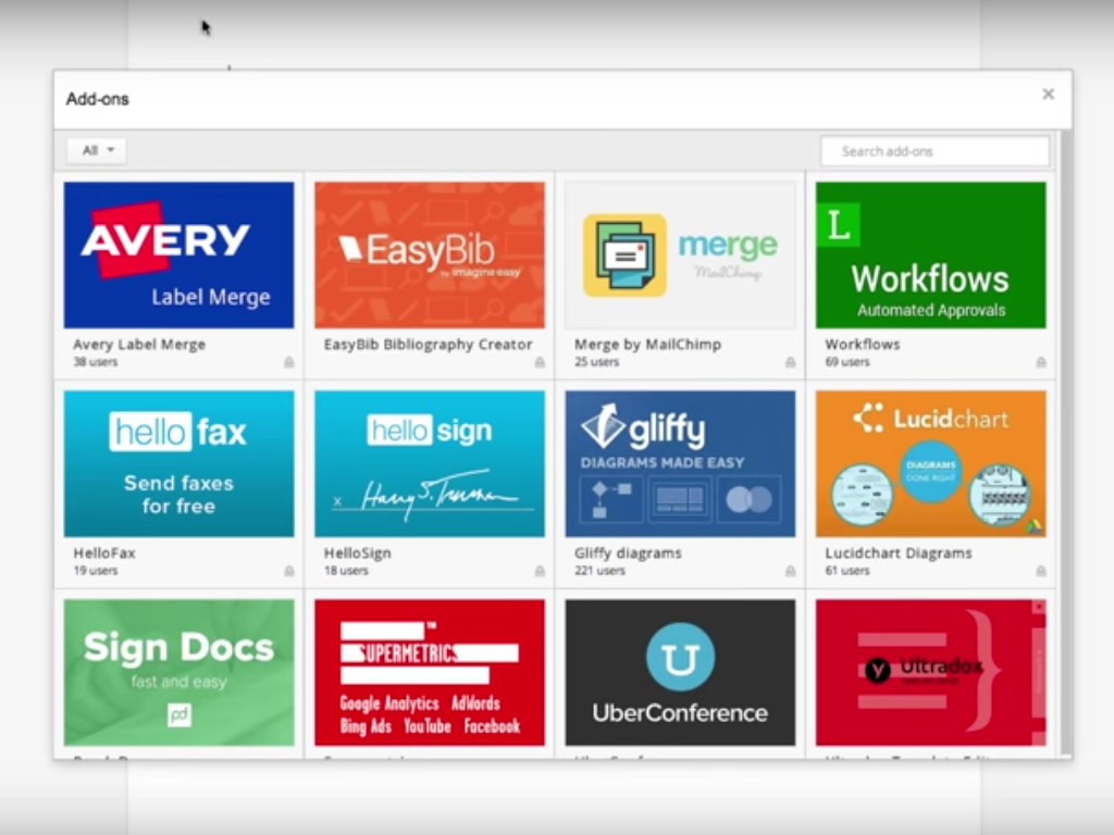 Learning Lab - The Power of Google Add-ons