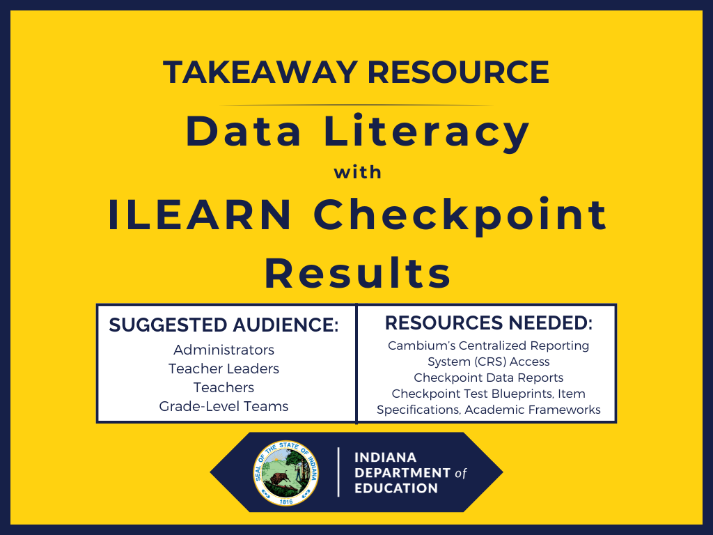 Learning Lab - Takeaway: Data Literacy with ILEARN Checkpoint Results