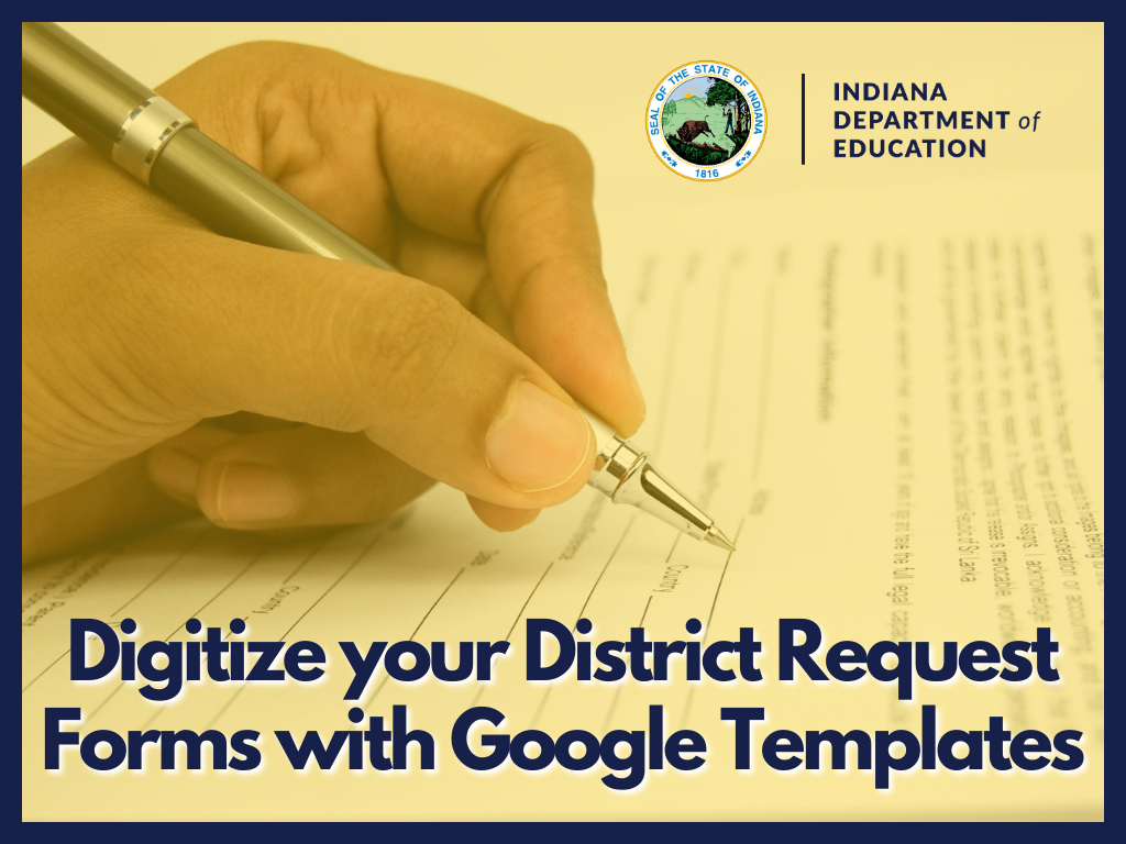 Learning Lab - Digitize your District Request Forms with Google Templates