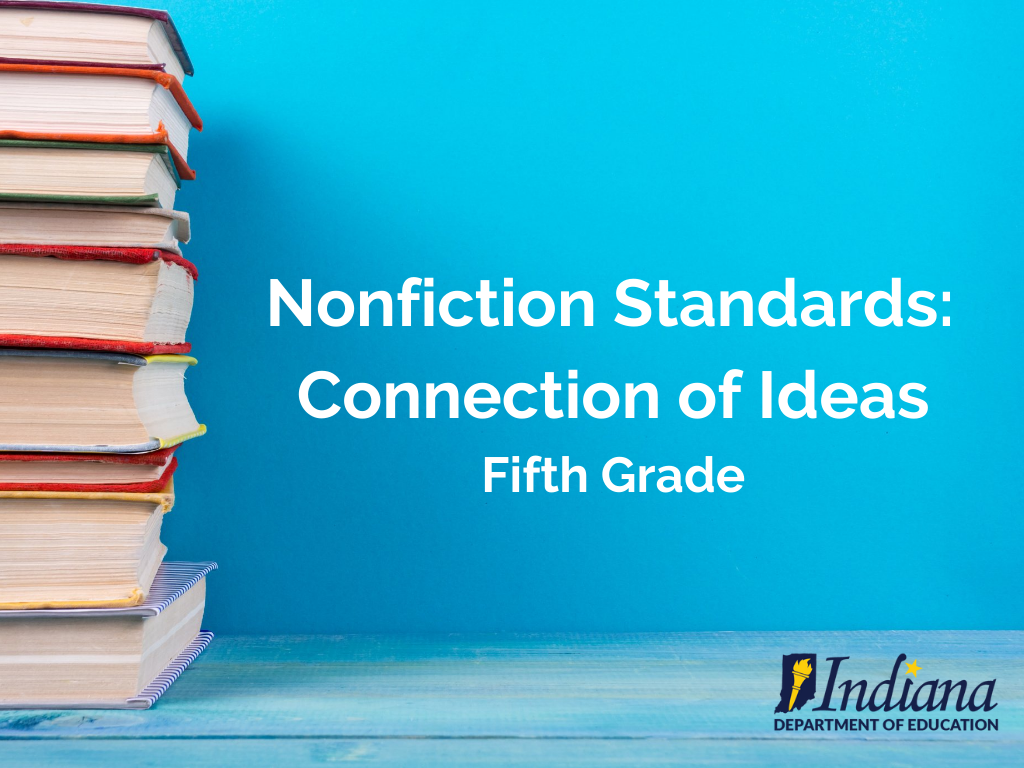 Learning Lab - English Language Arts Nonfiction Connection of Ideas ...