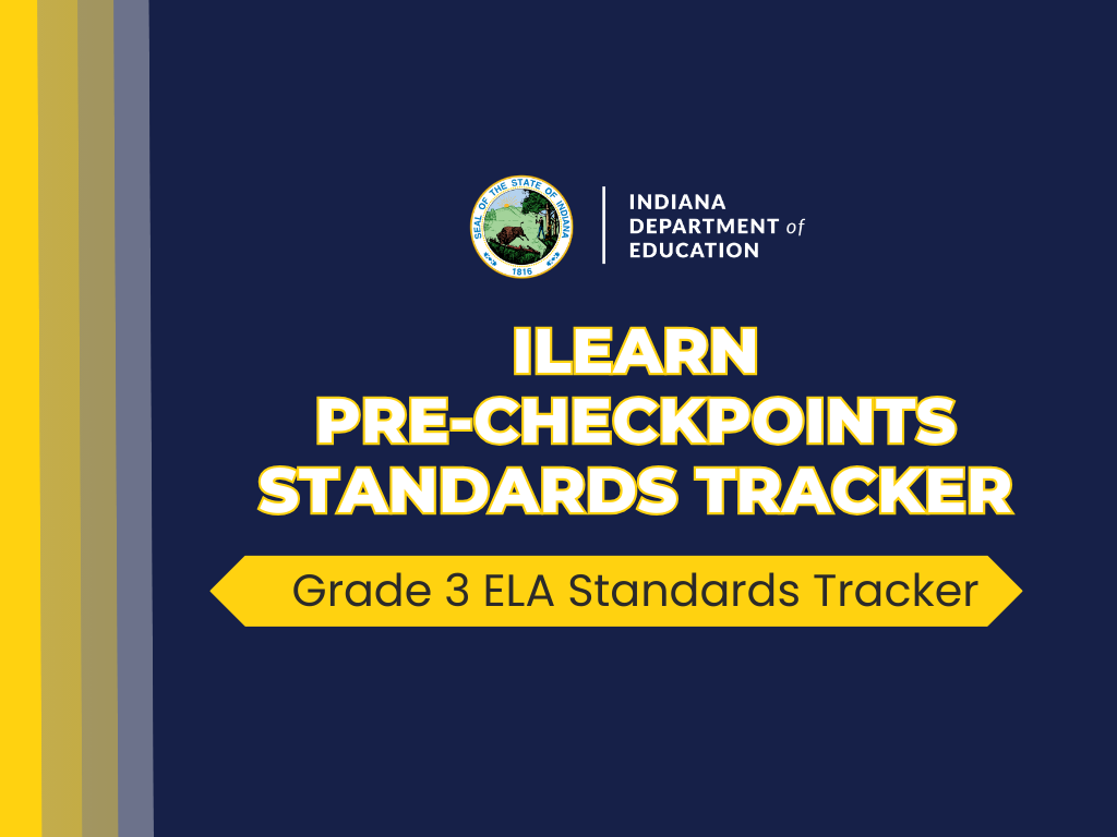 Learning Lab - ILEARN Checkpoints | Grade 3 ELA Pre-Checkpoint ...
