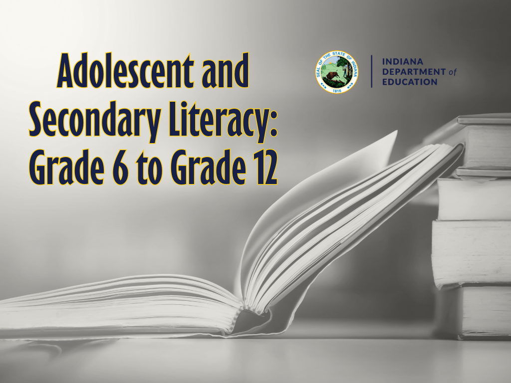 Learning Lab - Adolescent and Secondary Literacy: Grade 6 to Grade 12