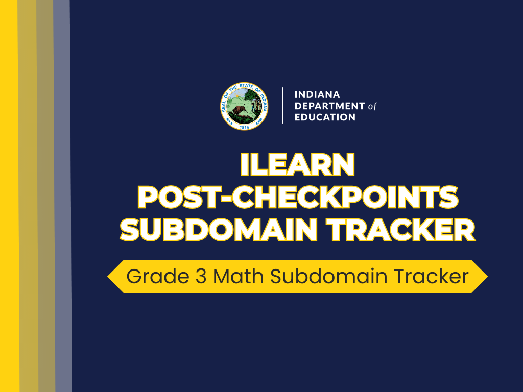 Learning Lab - ILEARN Checkpoints | Grade 3 Math Post-Checkpoint ...