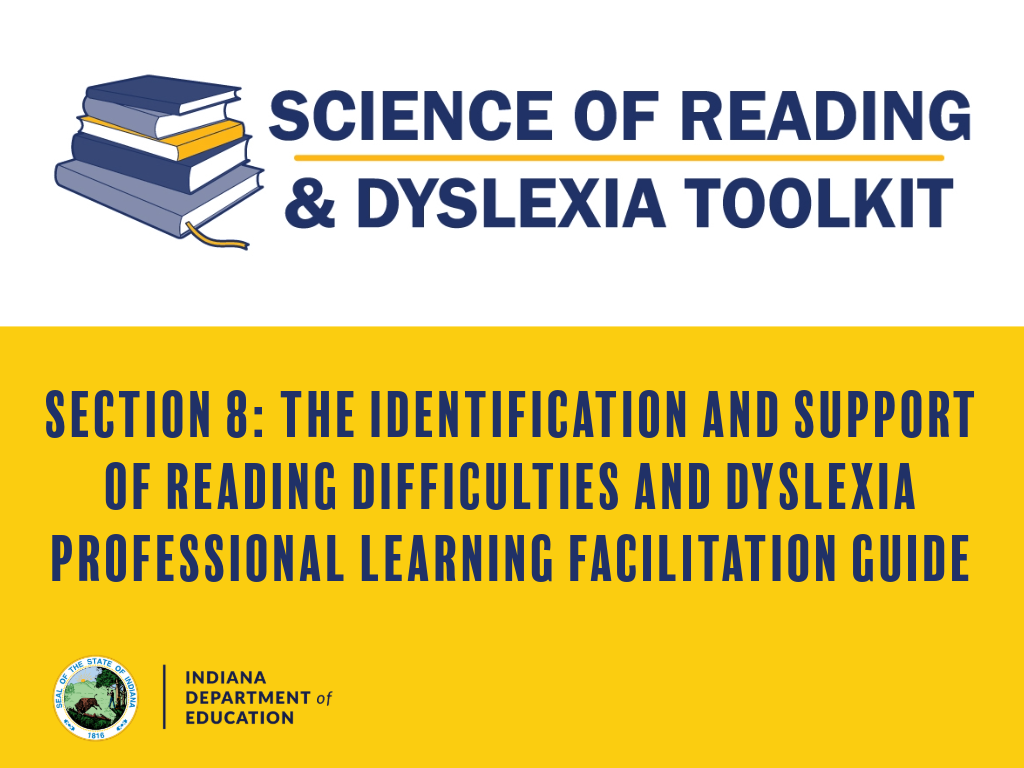 Learning Lab - Section 8: The Identification and Support of Reading ...