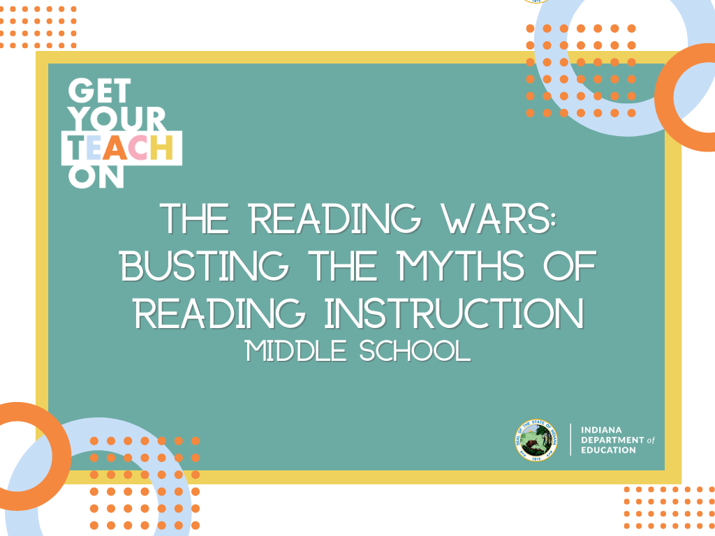 Learning Lab - The Reading Wars: Busting the Myths of Reading ...