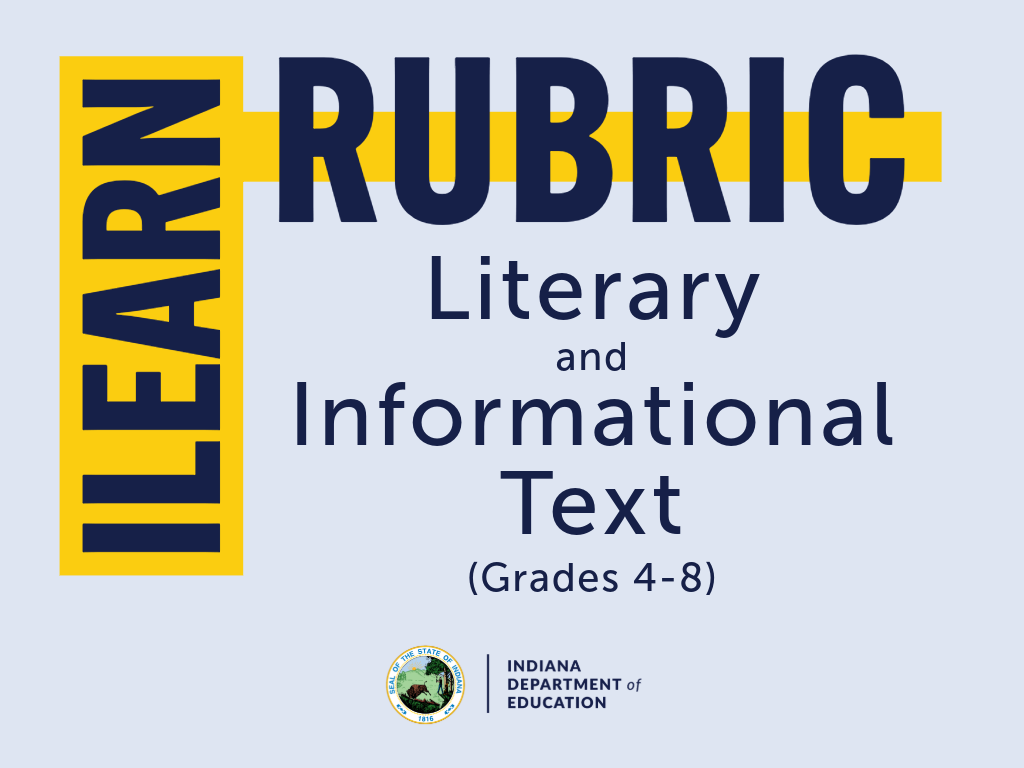 Learning Lab - ILEARN Summary Writing Rubrics for Literary and ...