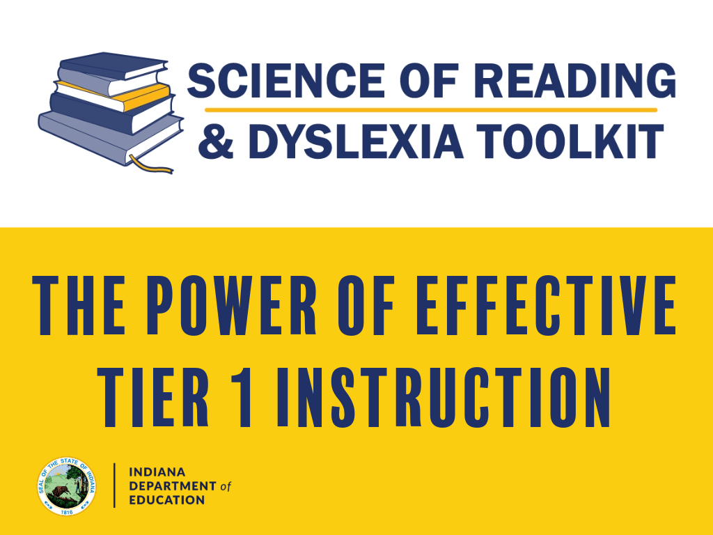 Learning Lab - The Power of Effective Tier 1 Instruction