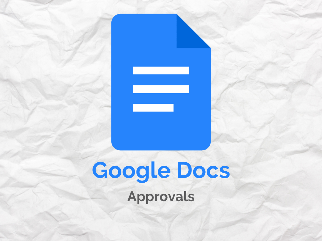 Learning Lab - Approvals in Google Docs