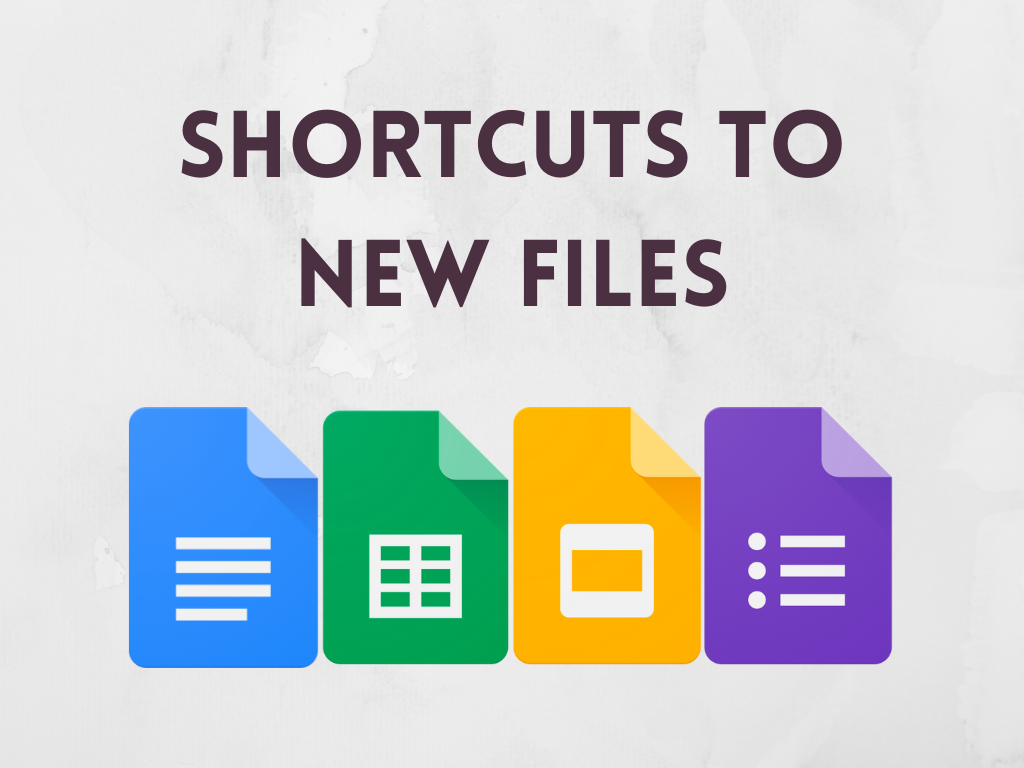 Learning Lab - Shortcuts to New Files