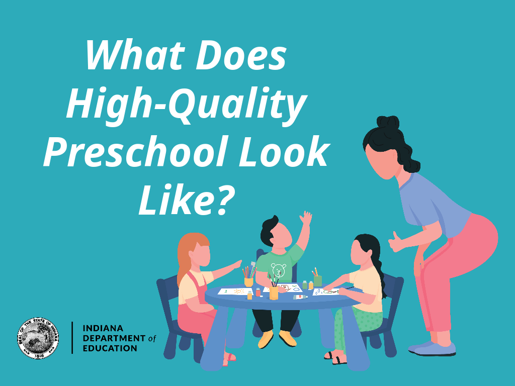 Learning Lab - What Does High-Quality Preschool Look Like?