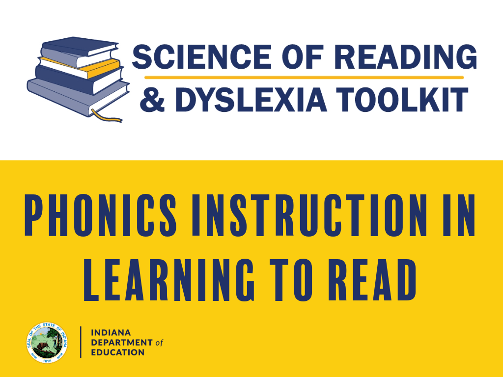 Learning Lab - Phonics Instruction in Learning to Read