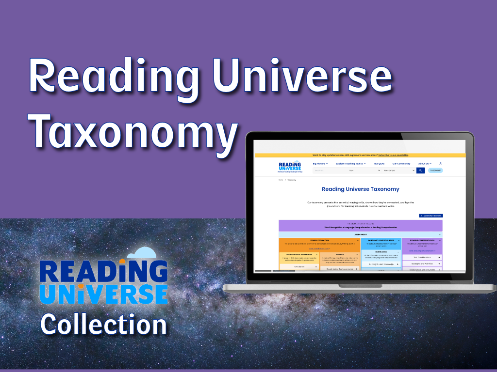 Learning Lab - Reading Universe Taxonomy