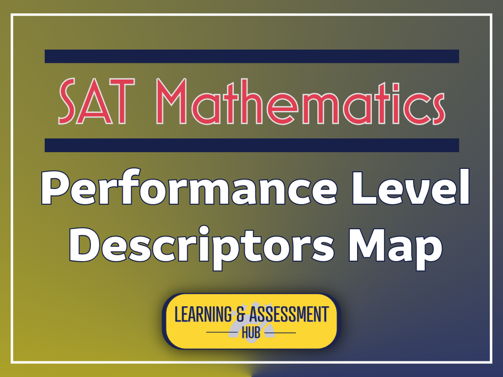 Learning Lab - SAT Mathematics PLD Map