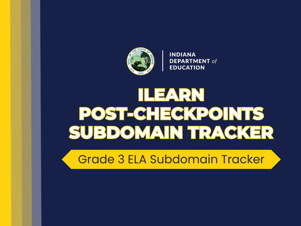 Learning Lab - ILEARN Checkpoints | Grade 3 ELA Post-Checkpoint ...