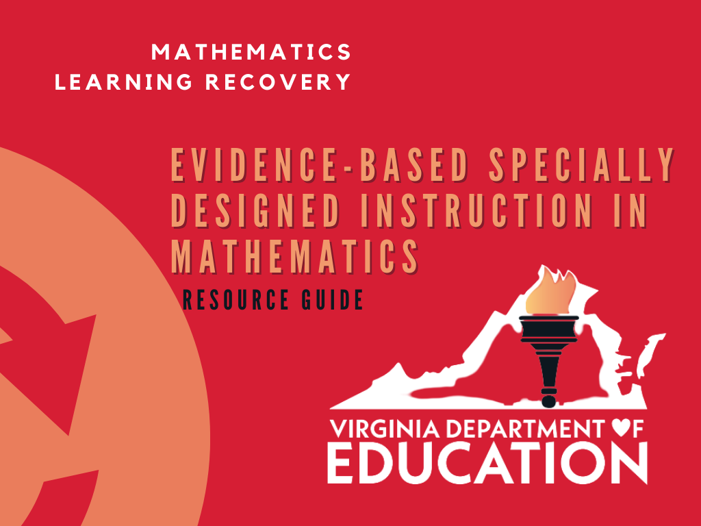 Learning Lab - Virginia Department of Education Evidence-Based ...