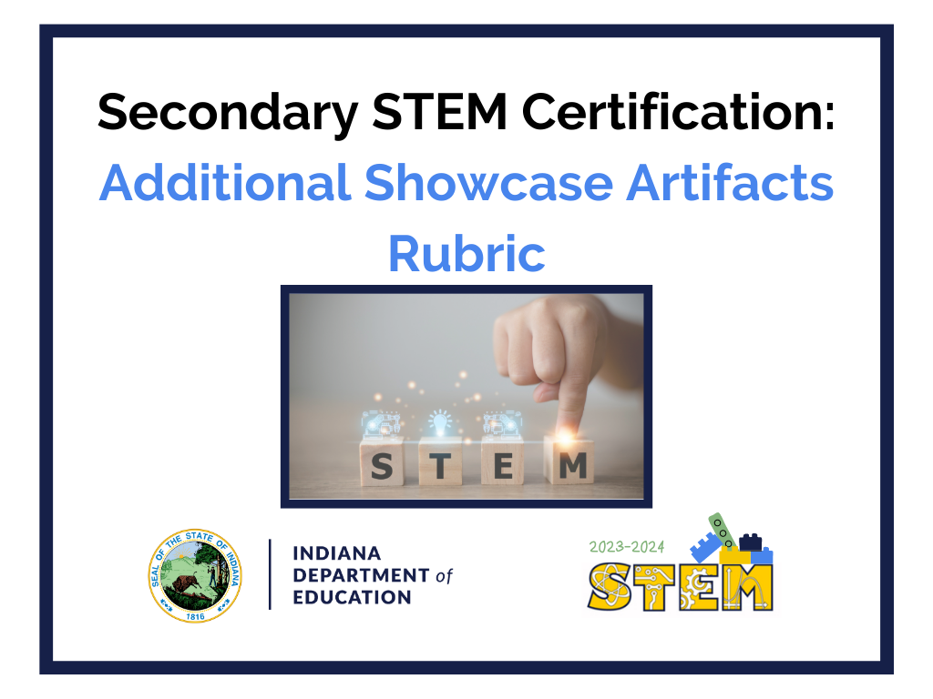 Learning Lab - 2023-2024 Secondary STEM Certification Additional ...