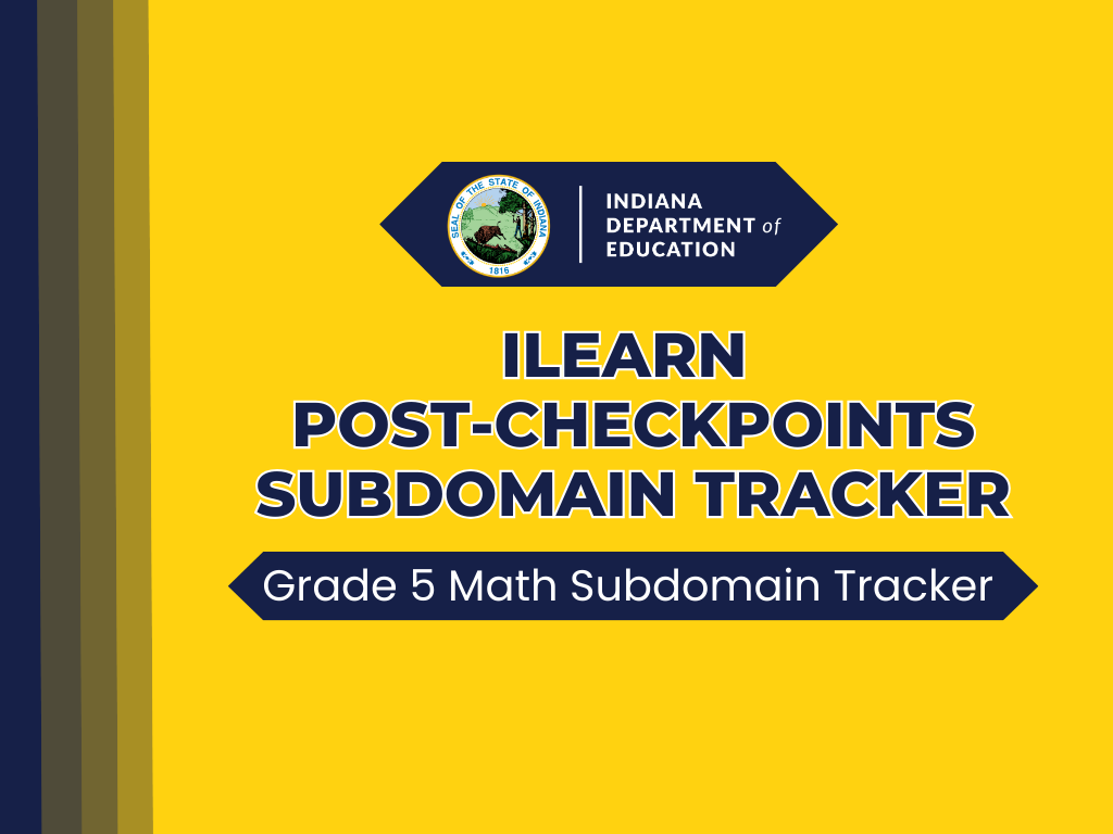 Learning Lab - ILEARN Checkpoints | Grade 5 Math Post-Checkpoint ...