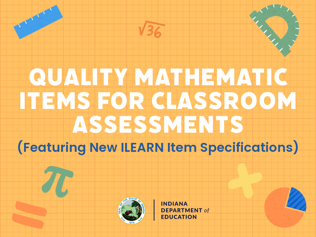 Learning Lab - Quality Mathematic Items for Classroom Assessments ...