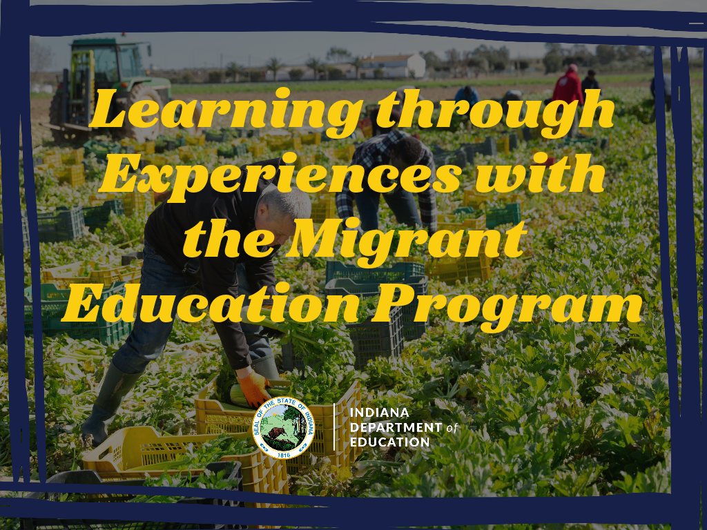 Learning Lab - Learning through Experiences with the Migrant Education ...