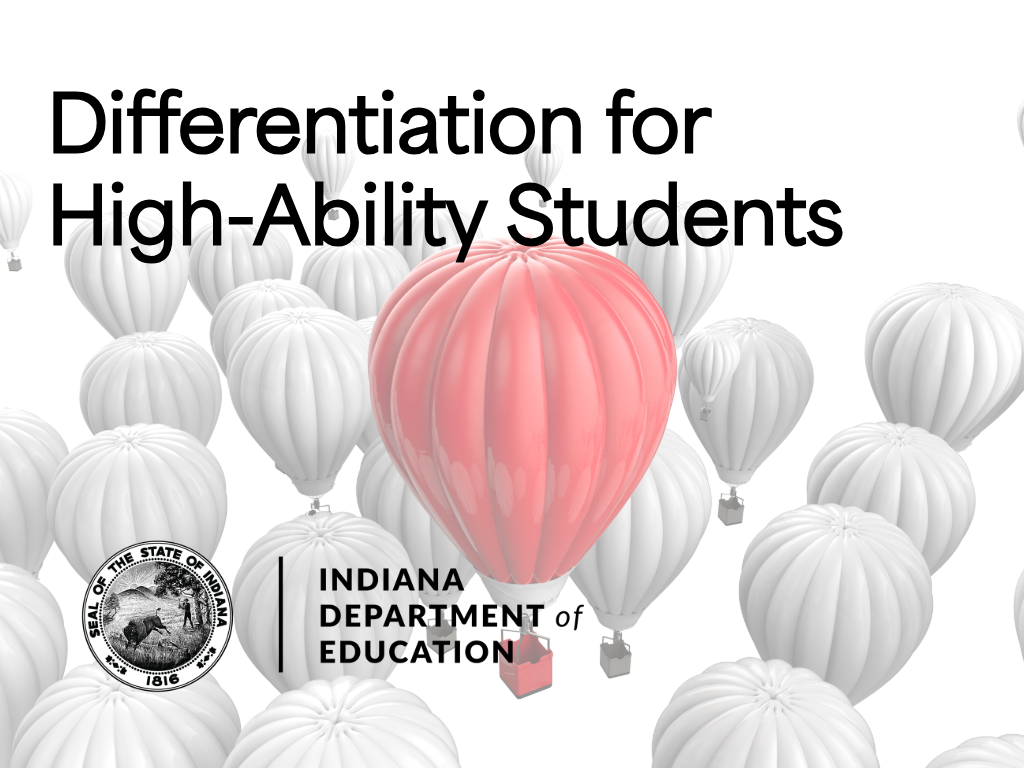 Learning Lab - Differentiation for High Ability Students