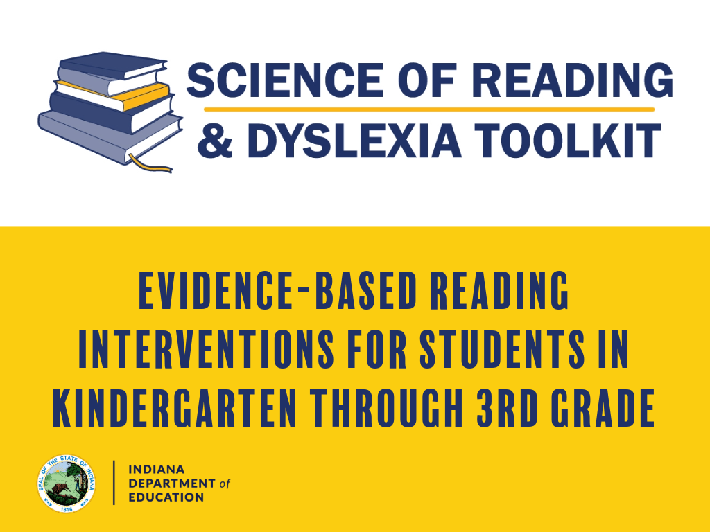Learning Lab - Evidence-Based Reading Interventions for Students in ...
