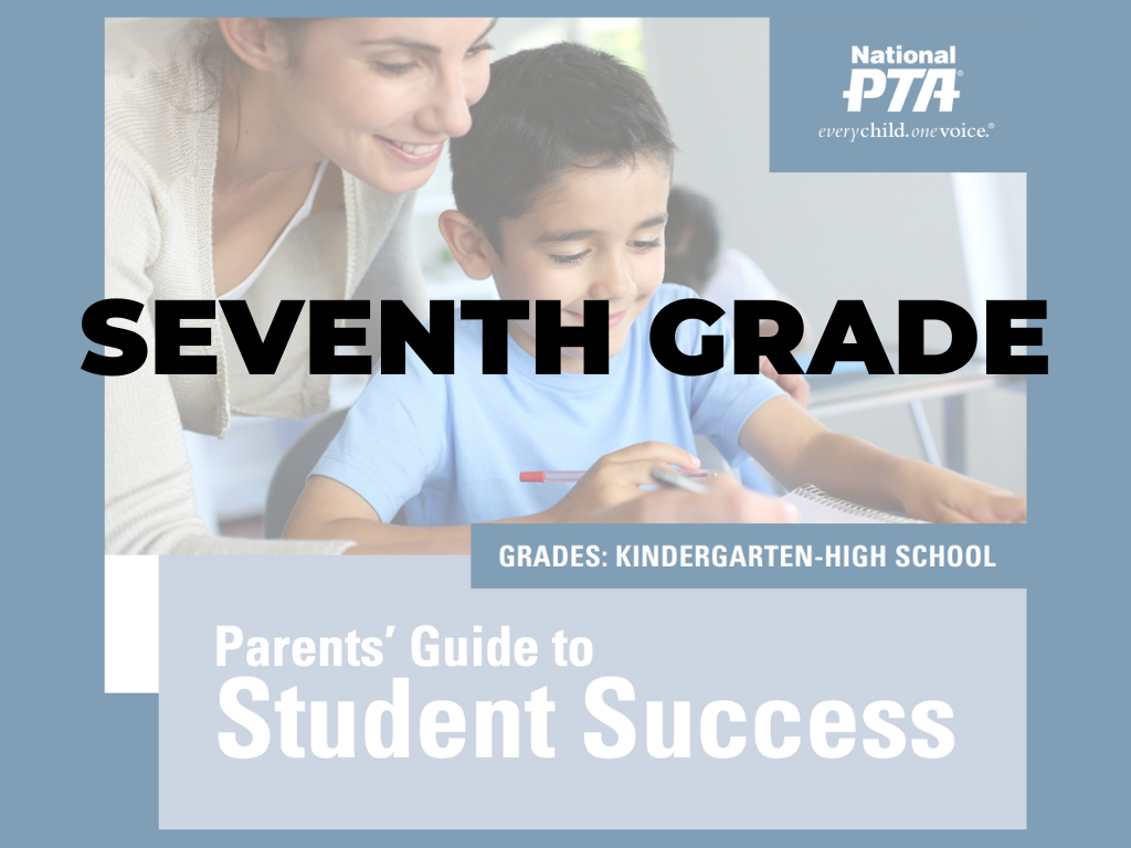 Learning Lab - PTA Parent Guide for Success - Seventh Grade