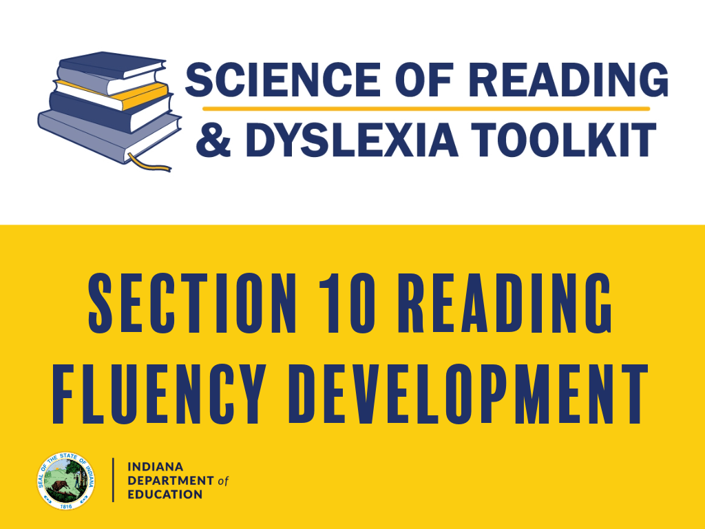 Learning Lab - Section 10 Reading Fluency Development