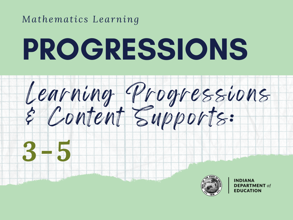 Learning Lab - Learning Progressions & Content Supports: Grade 3 ...