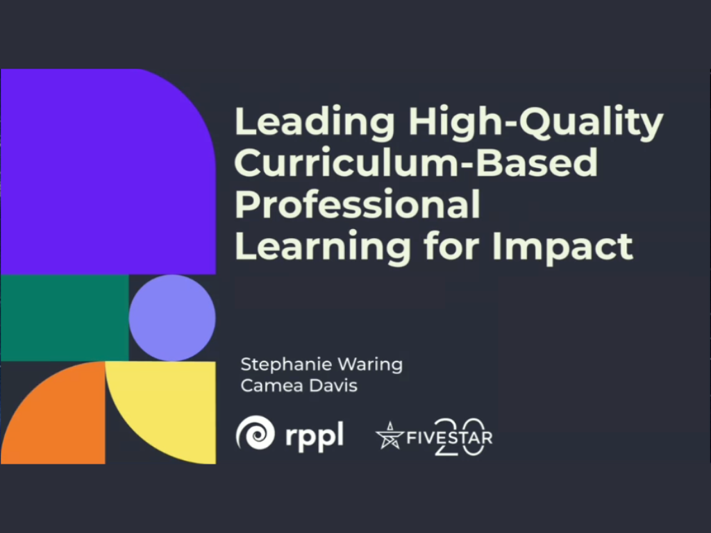 Learning Lab - Leading High Quality Curriculum Based Professional ...