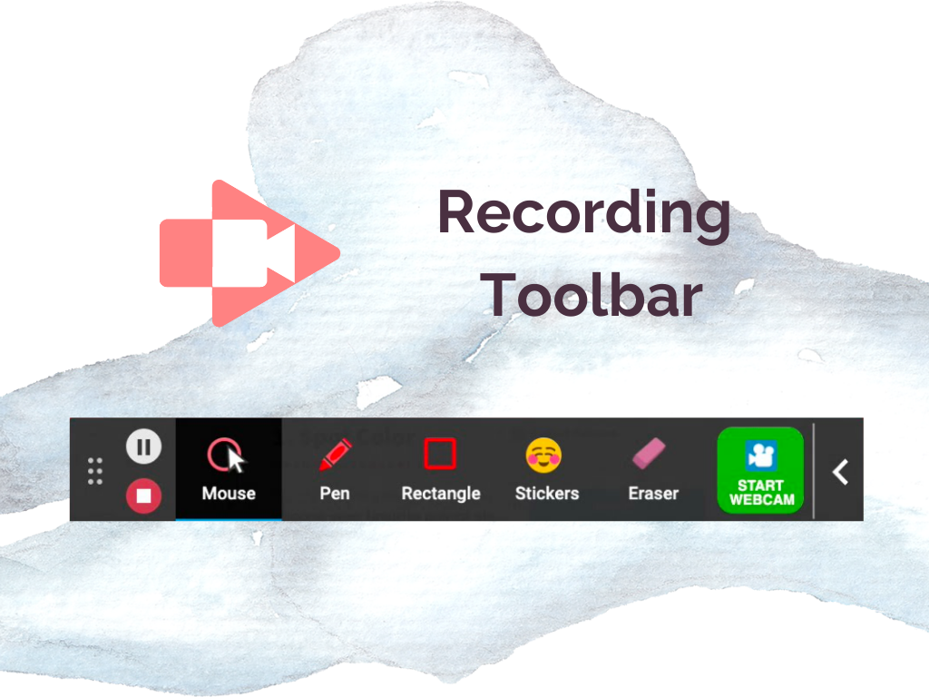 Learning Lab - Screencastify Recording Toolbar