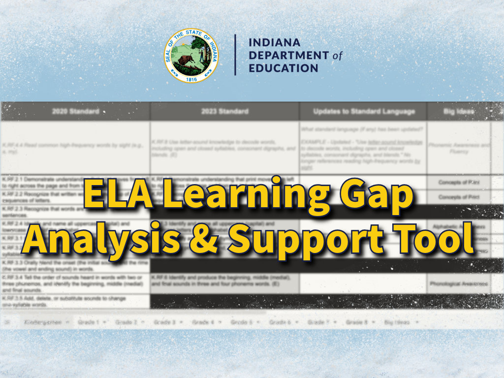 Learning Lab - ELA Learning Gap Analysis & Support Tool