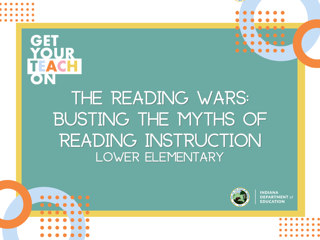 Learning Lab - The Reading Wars: Busting the Myths of Reading ...