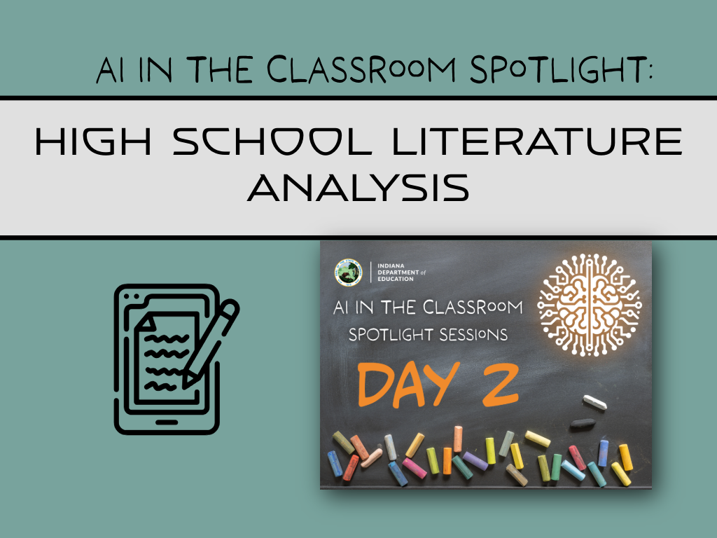 Learning Lab - AI in the Classroom Spotlight: High School Literature ...