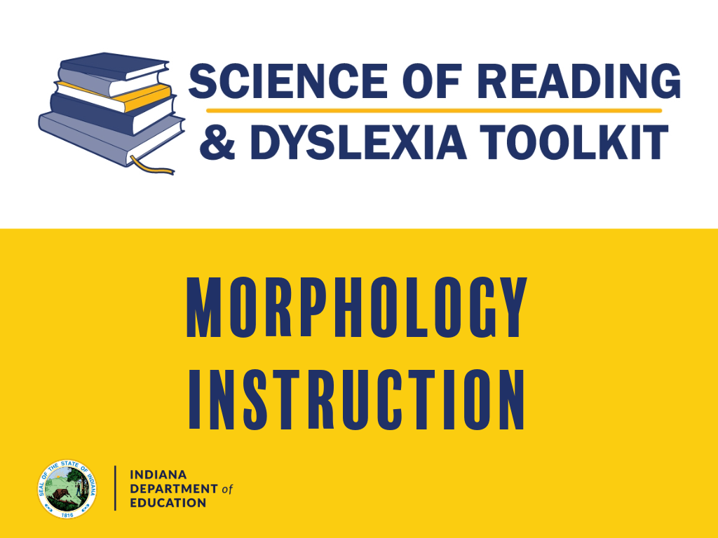 Learning Lab - Morphology Instruction